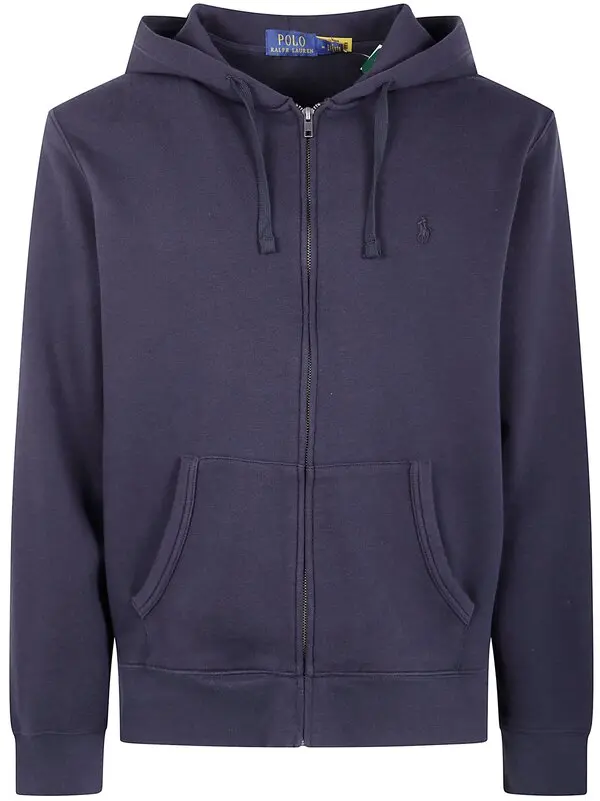 Polo Ralph Lauren Long Sleeve Fleece Zip-up - Black