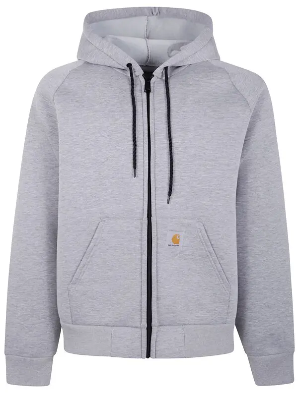 Carhartt Work In Progress Car-lux Hooded" Jacket - Gray