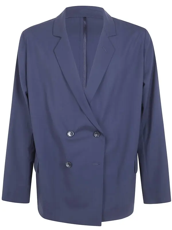 PT TORINO Double Breasted Jacket - Blue