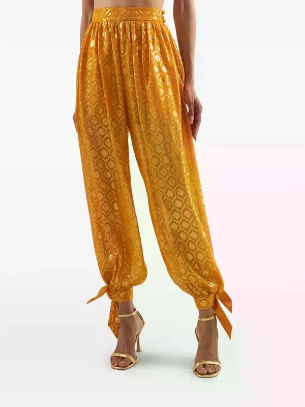 TALLER MARMO Giuni Tie Ankle Trousers