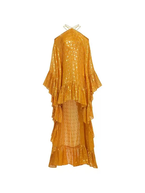 TALLER MARMO Sza Sza Opulence Kaftan Dress - Yellow
