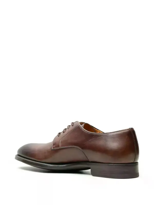 Magnanni Leather Lace-up Shoes - Brown