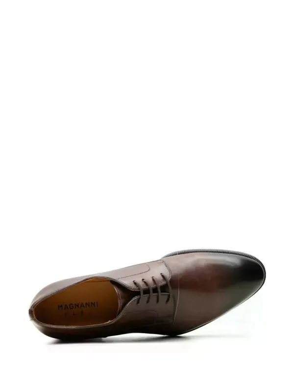Magnanni Leather Lace-up Shoes - Brown