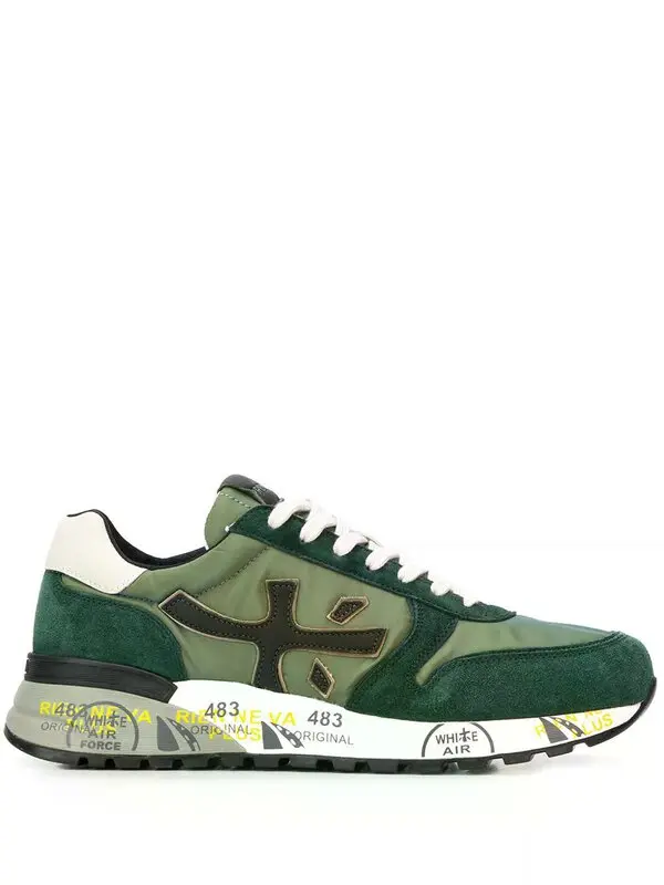 Premiata Mick Low Top Sneakers - Green