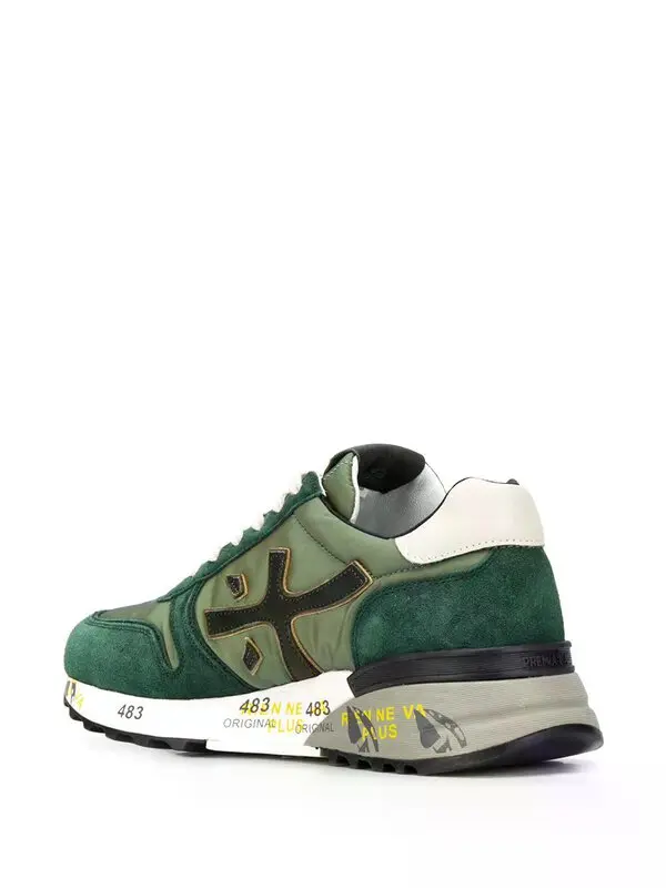 Premiata Mick Low Top Sneakers - Green