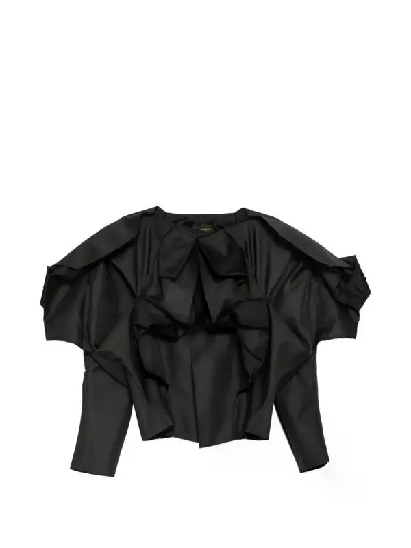 Comme Des Garçons Ruffled Jacket