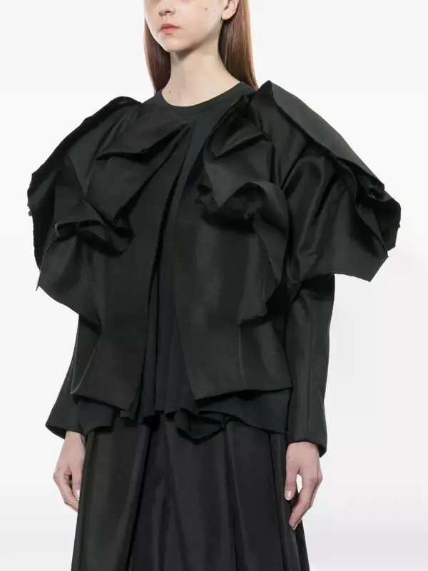 Comme Des Garçons Ruffled Jacket
