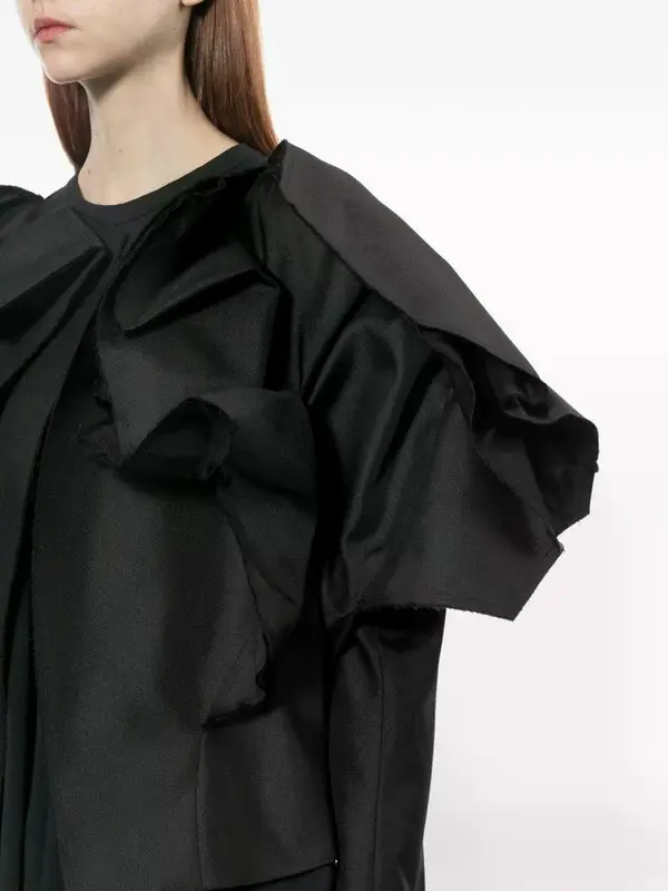 Comme Des Garçons Ruffled Jacket