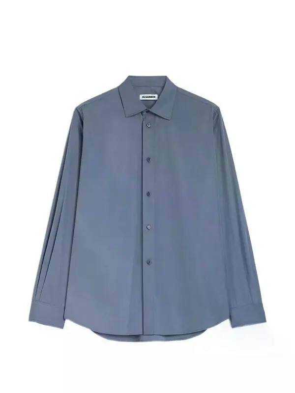 JIL SANDER Button Long-sleeve Shirt - Blue