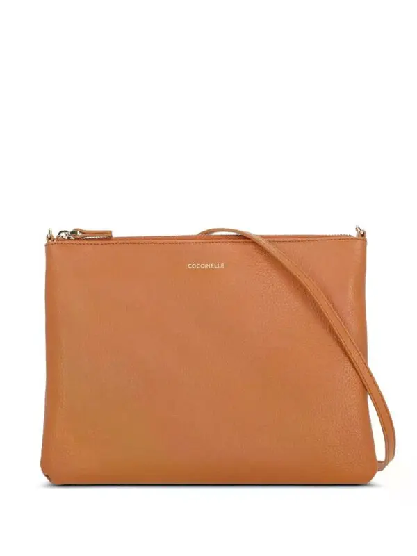 COCCINELLE Grained Leather Clutch