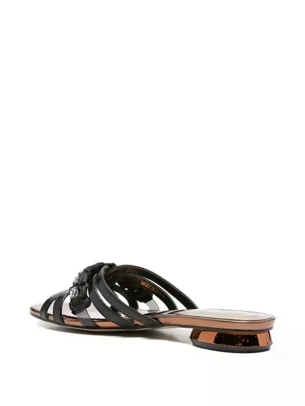CAFÈNOIR Crystal-embellished Sandals
