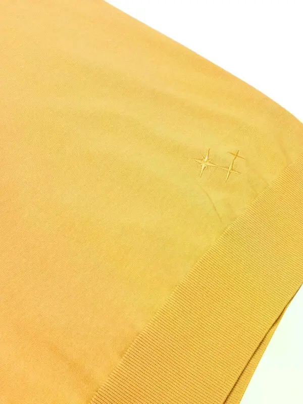 LANEUS Fine-knit Polo Shirt