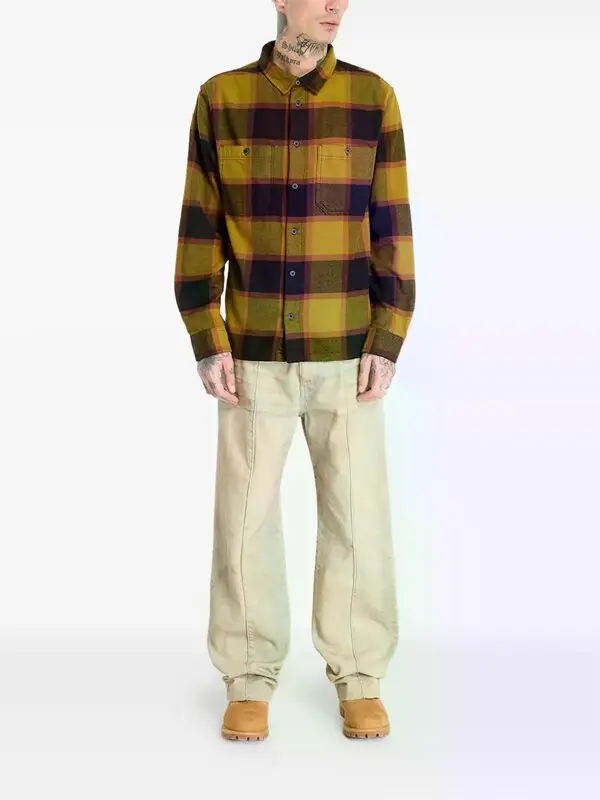 VANS Larkspur Checked Patch-pocket Shirt