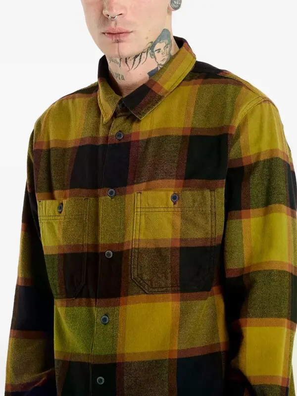 VANS Larkspur Checked Patch-pocket Shirt