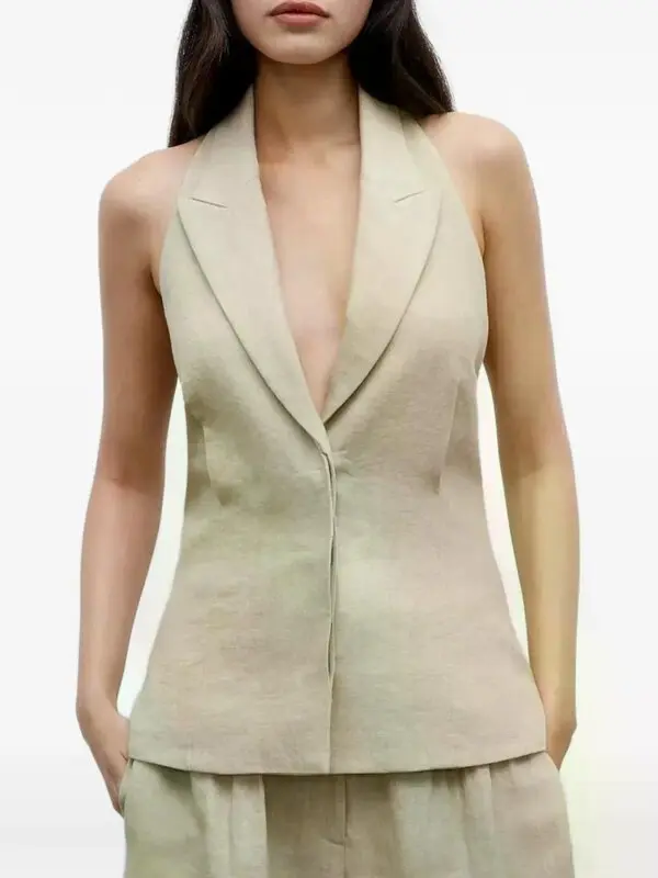 TWP Kaitlyn Halterneck Vest