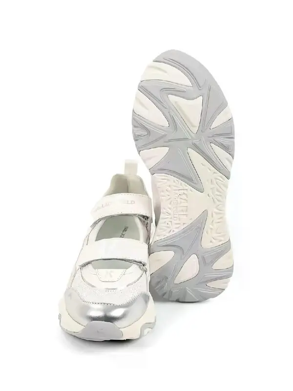 Karl Lagerfeld Blaze Panelled Sneakers - Neutrals