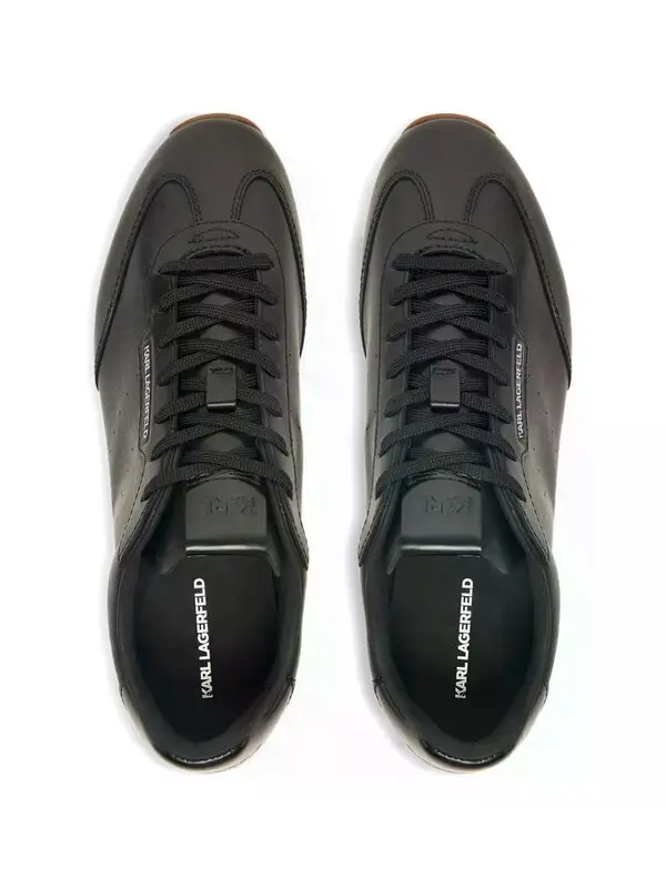 Karl Lagerfeld Panelled Lettering-detail Sneakers