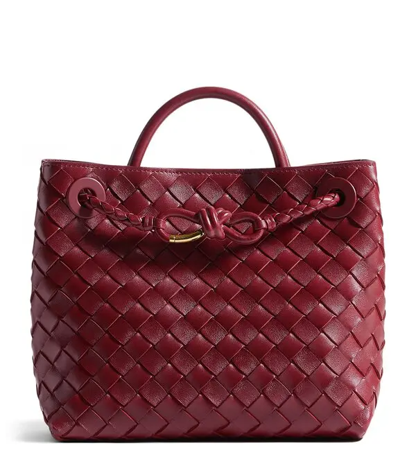Bottega Veneta Small Andiamo Top-handle Bag - Red