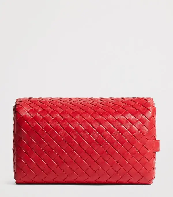 Bottega Veneta Small Leather Cubo Pouch