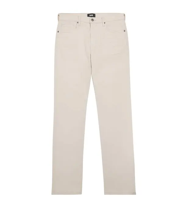 Paige Normandie Straight Jeans - White