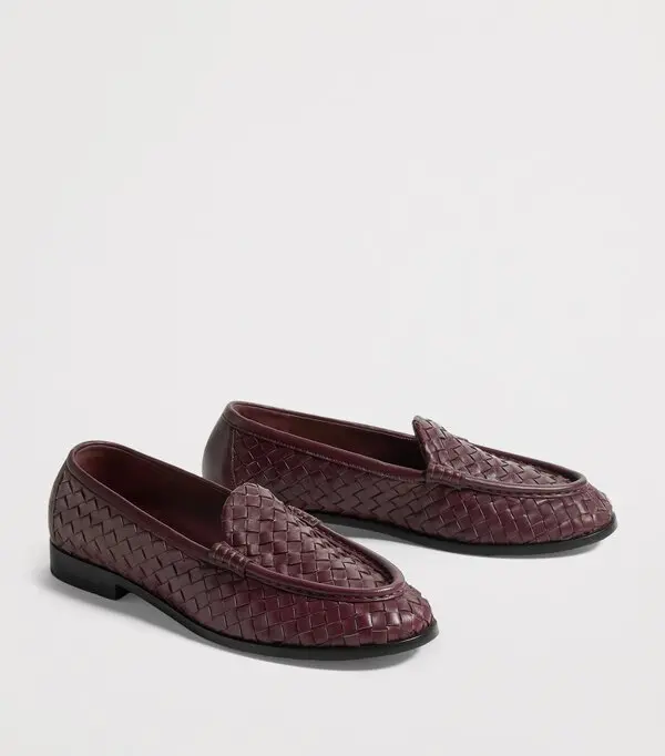 Bottega Veneta Lambskin Silenzio Loafers