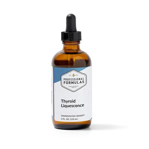 PROFESSIONAL FORMULAS Thyroid Liquescence 118 Milliliters - One-color