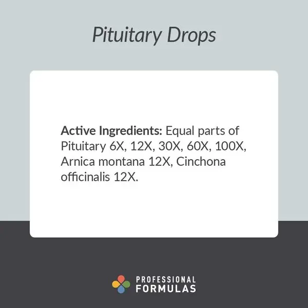 Professional Formulas Pituitary Drops 59 Milliliters