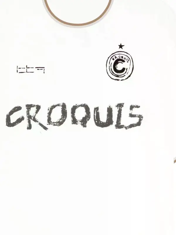 CROQUIS Short Sleeve Tee - White