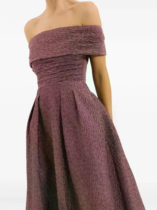 Rebecca Vallance Adalin Off-shoulder Midi Dress