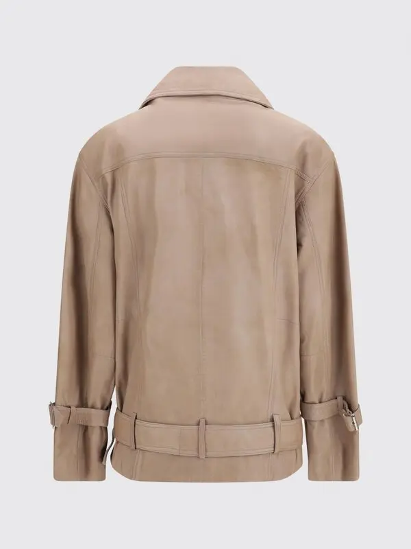 Pinko Leather Biker Jacket