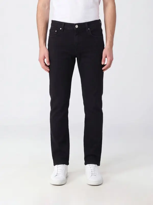 PT TORINO Skinny Fit Stretch Denim Jeans - Black
