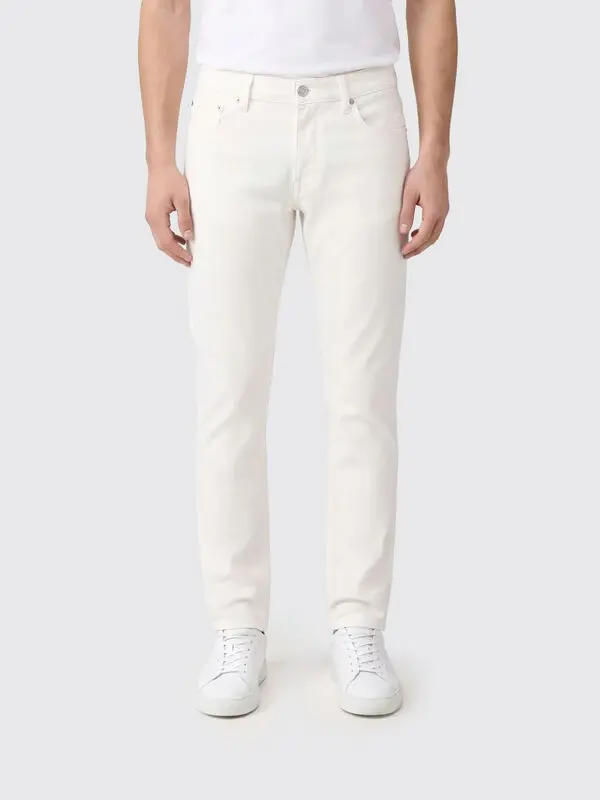 PT TORINO Skinny Fit Stretch Denim Jeans - White