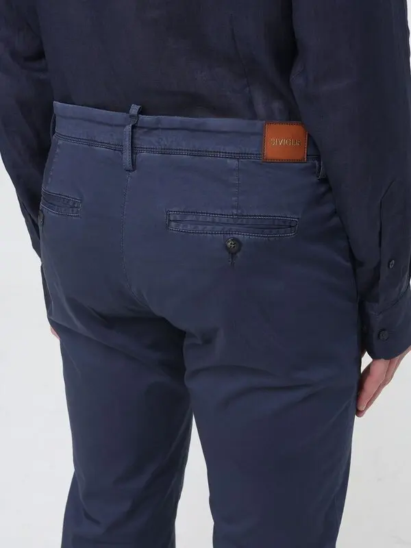SIVIGLIA Tailored Trousers - Blue