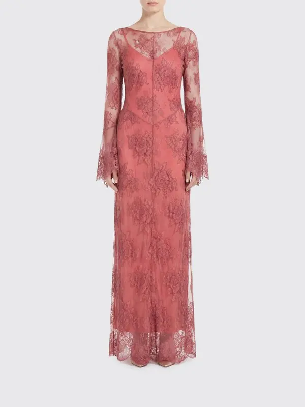 ANIYE BY Long Lace Sheath Dress
