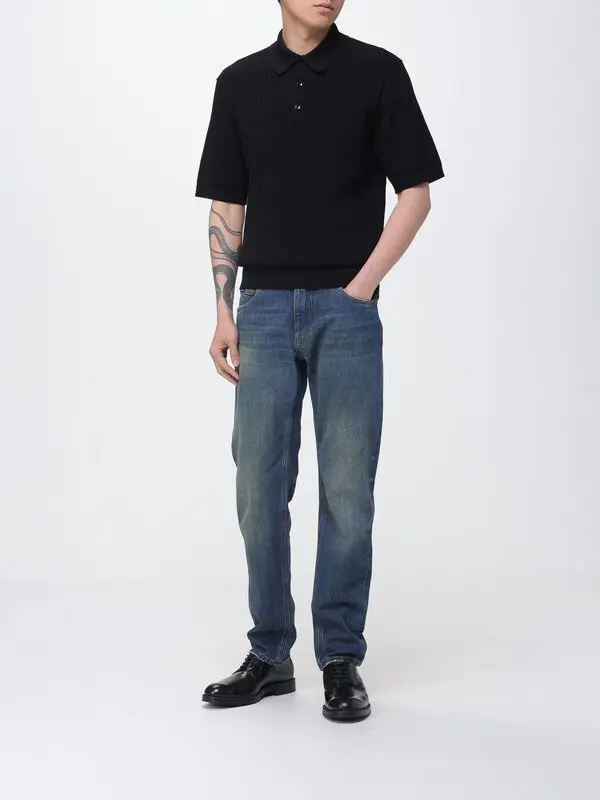 Dolce & Gabbana Cotton Denim Slim Fit Jeans