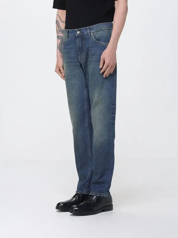 Dolce & Gabbana Cotton Denim Slim Fit Jeans
