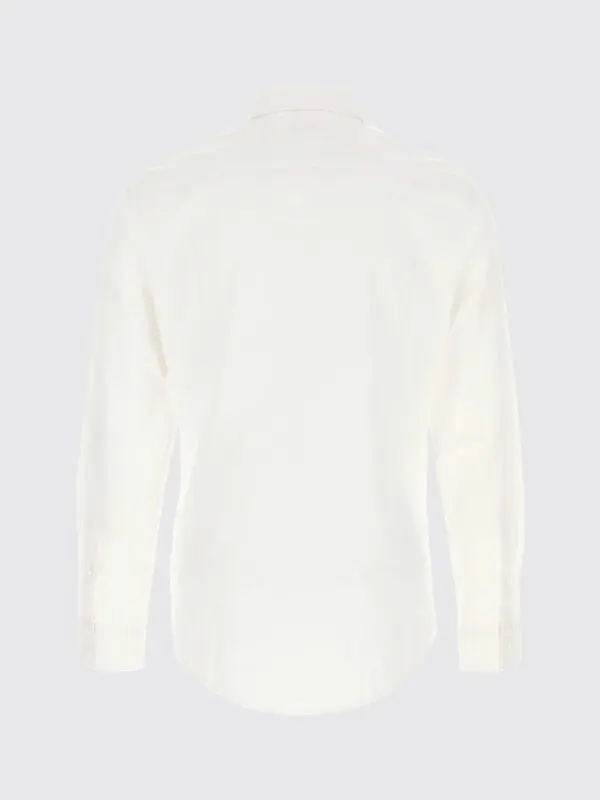 Burberry Slim Fit Cotton Poplin Shirt With French Collar