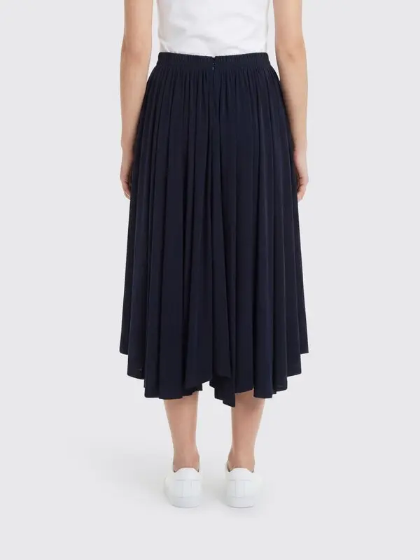 AMI Paris Asymmetric Midi Skirt