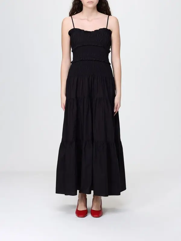 Michael Kors Tiered Maxi Dress - Black