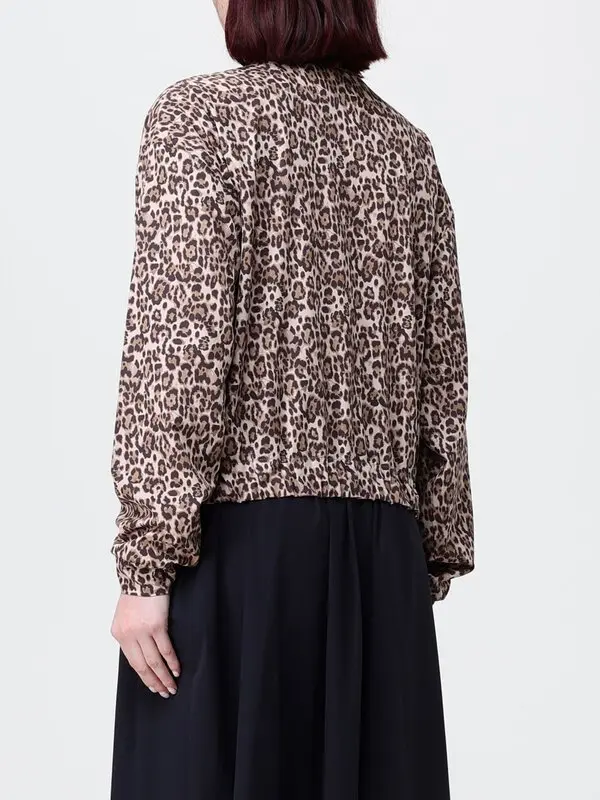 SAVE THE DUCK Alana Animal Print Bomber Jacket