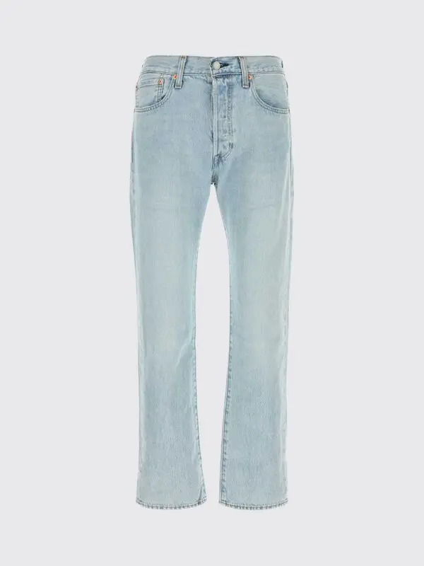 LEVI'S Light Wash Straight Leg Jeans - Blue