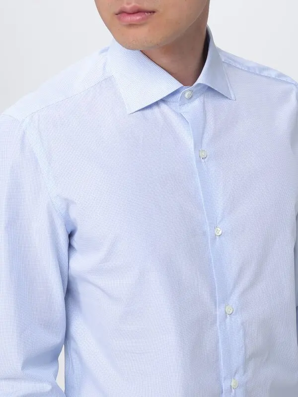 LUIGI BORRELLI Shirt - Sky