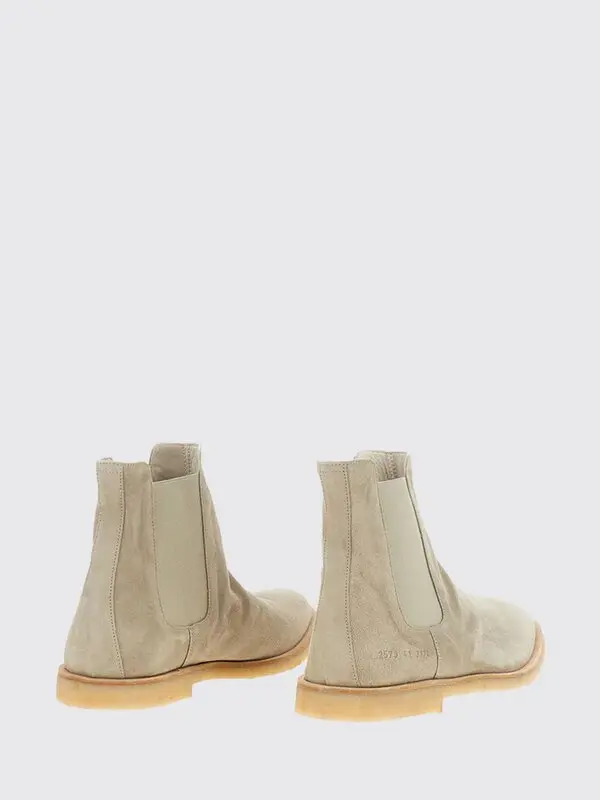 COMMON PROJECTS Suede Chelsea Ankle Boots - Grey