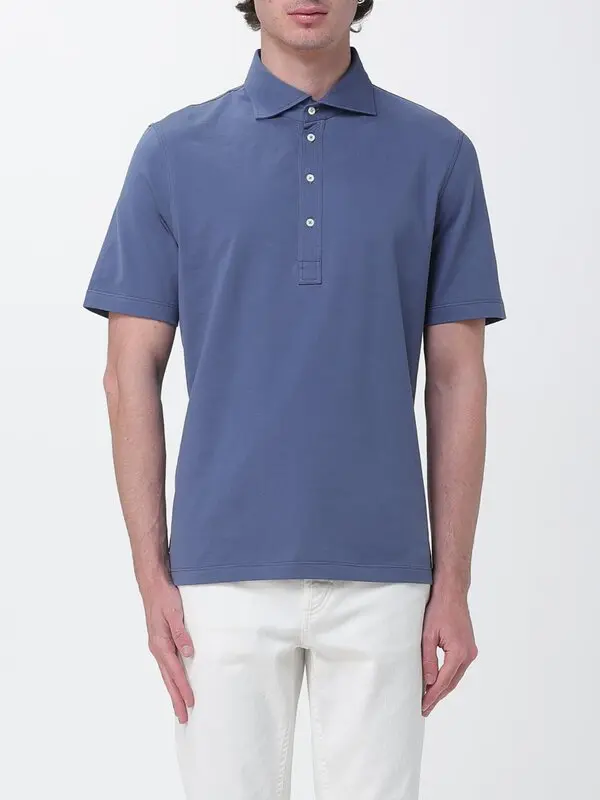 Brunello Cucinelli Polo Shirt - Denim