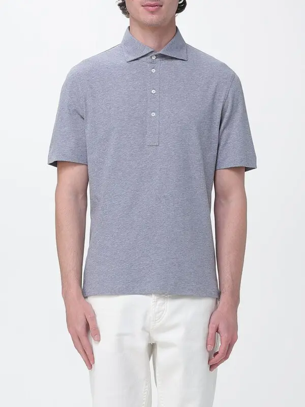 Brunello Cucinelli Polo Shirt - Grey
