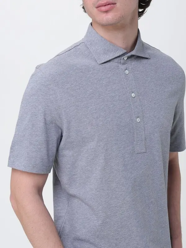 Brunello Cucinelli Polo Shirt - Grey