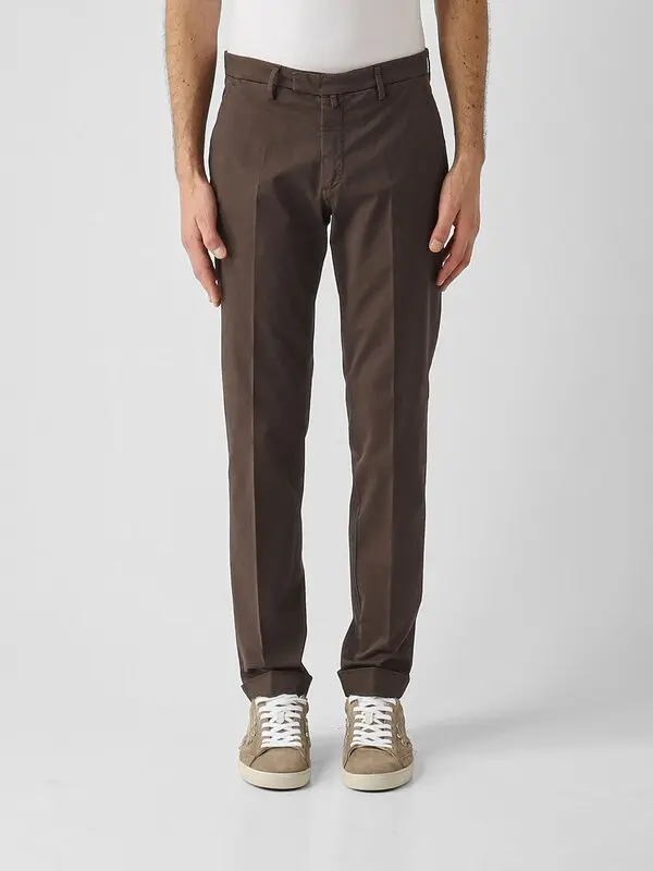 BRIGLIA 1949 Tailored Trousers - Dark