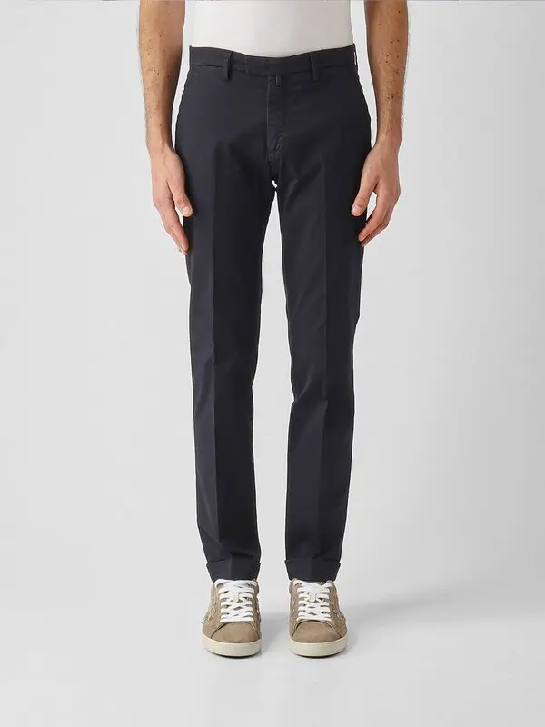 BRIGLIA 1949 Tailored Trousers - Navy