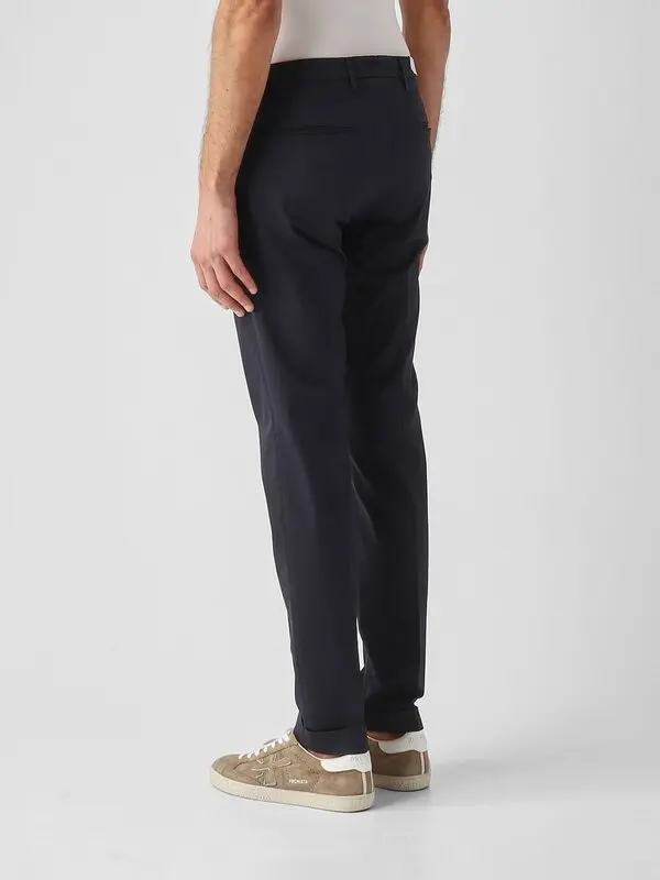BRIGLIA 1949 Tailored Trousers - Navy