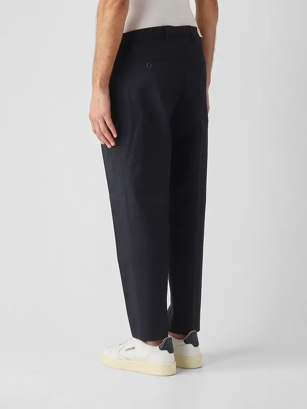 BRIGLIA 1949 Tailored Trousers - Navy